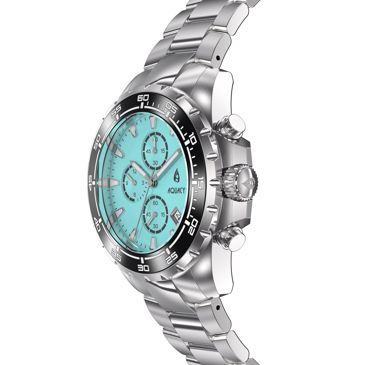 Aquacy Japan Miyota Quartz Miyota Japan OS10 TW.OS10.MT.ST Mint Dive ...